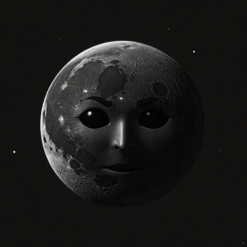 dark moon emoji - Gulf Picasso | بيكاسو الخليج