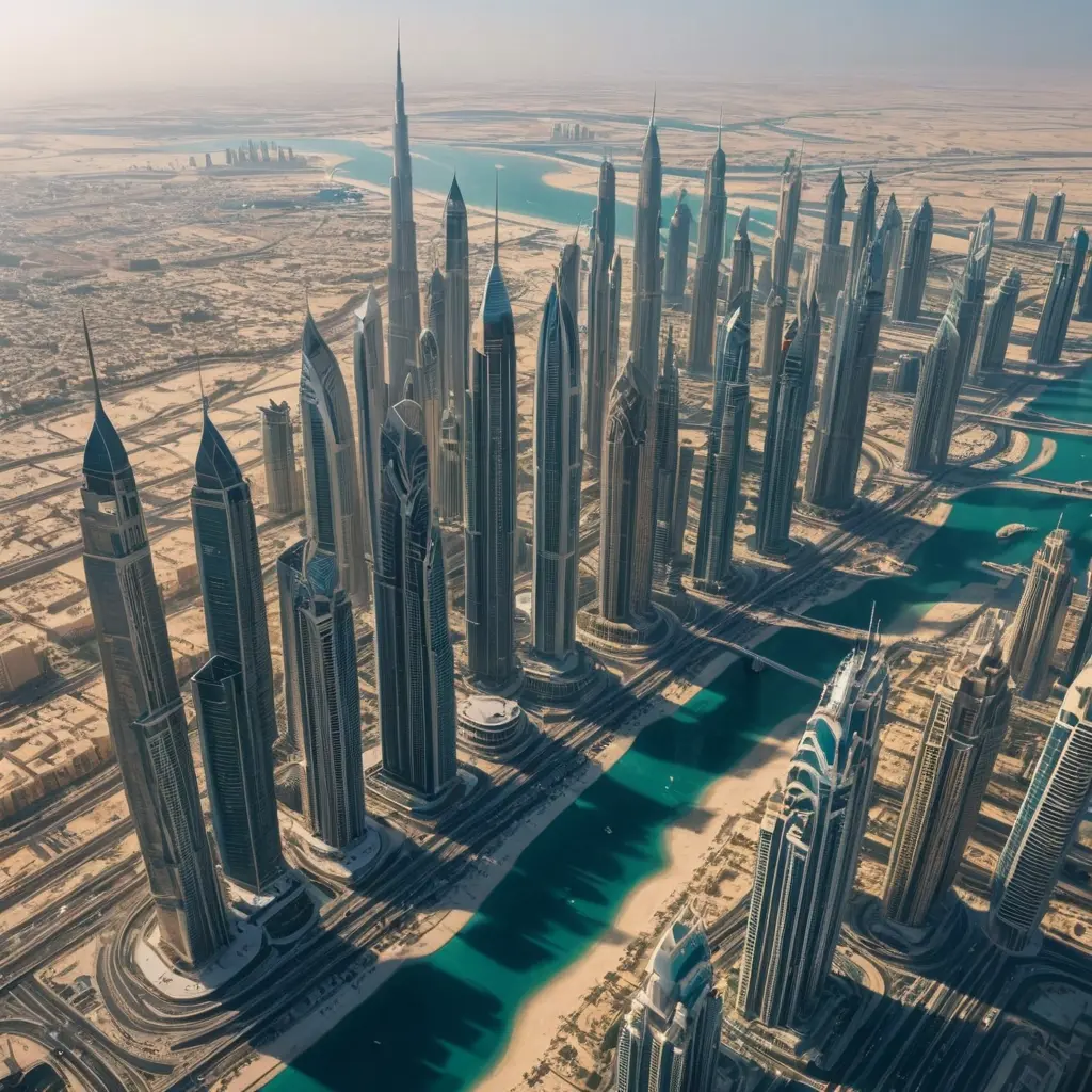 شكل دبي في 2100 - بيكاسو الخليج | Gulf Picasso