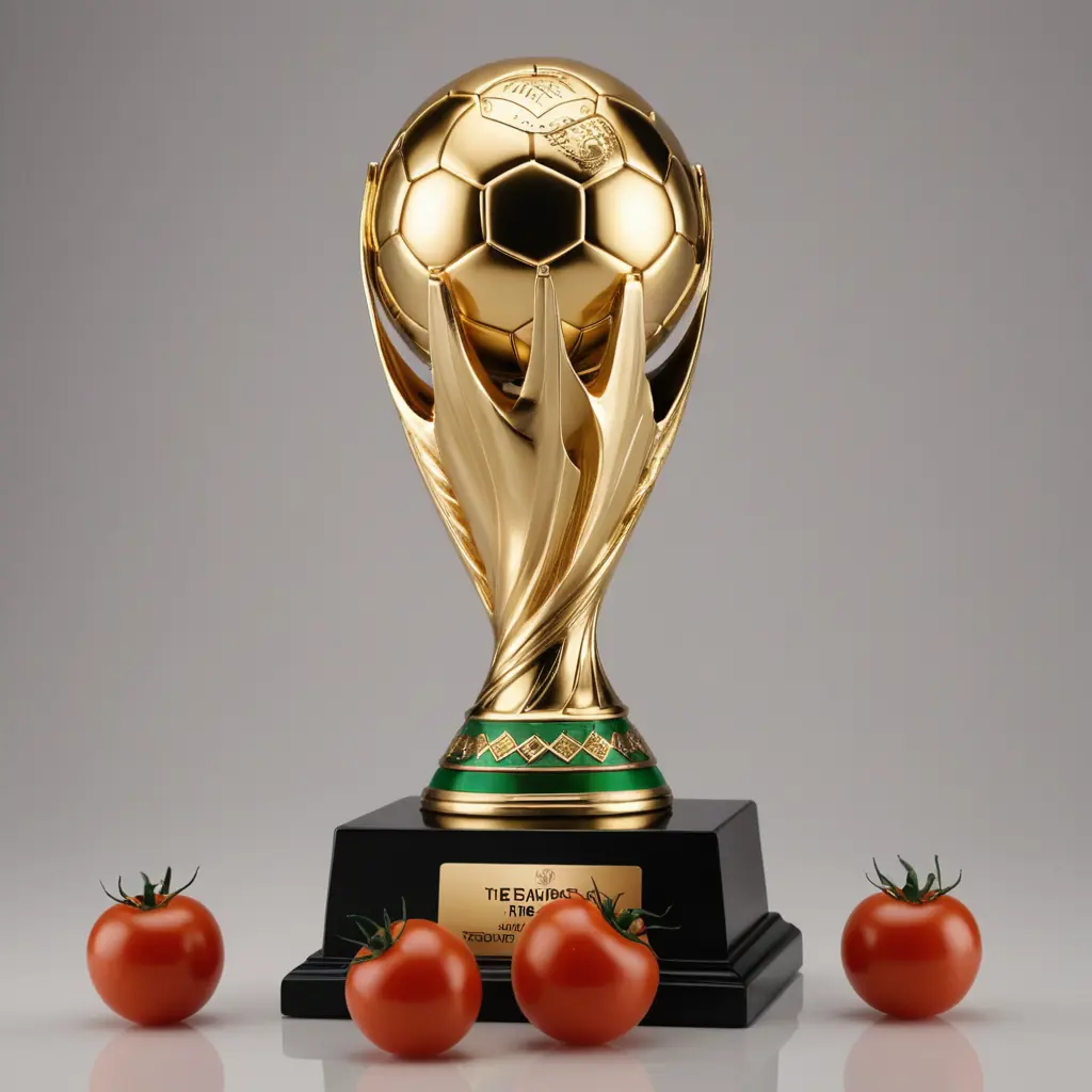 A trophy using the desing - Gulf Picasso | بيكاسو الخليج