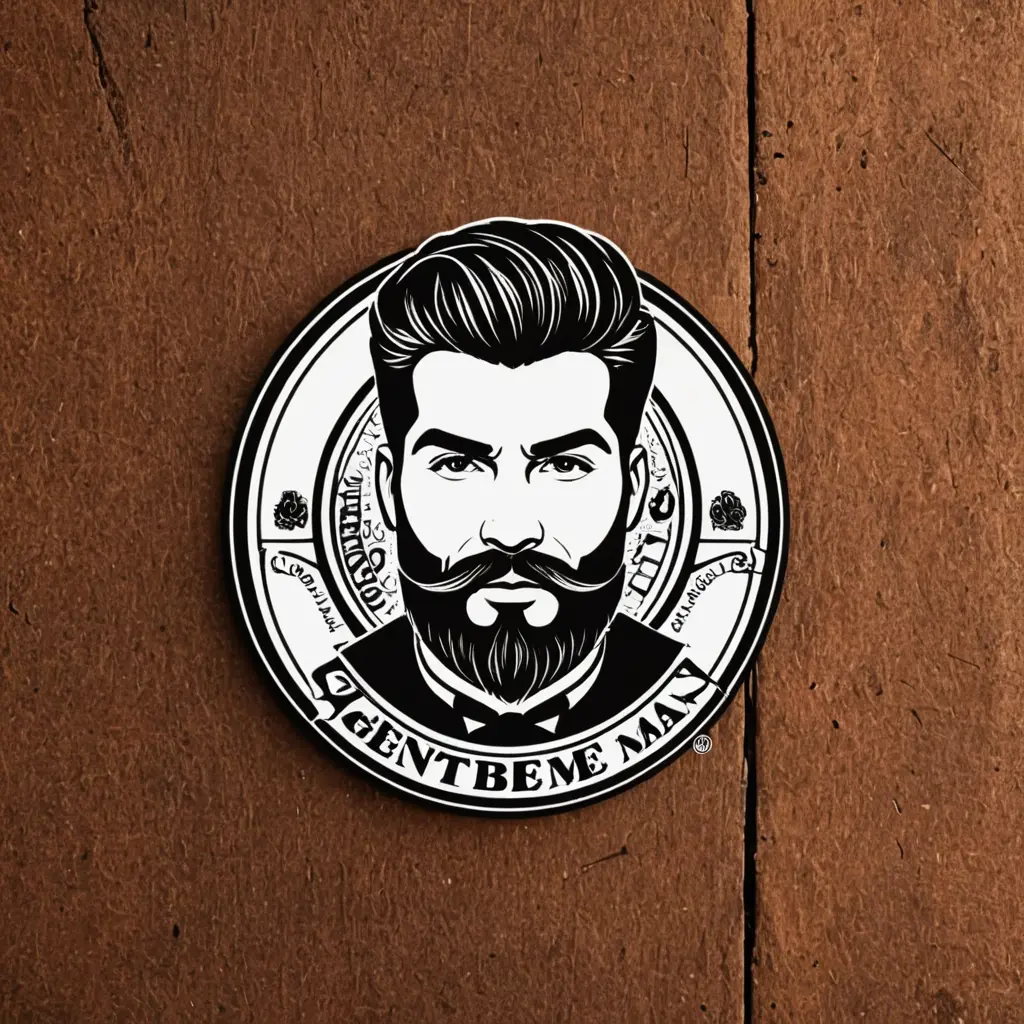 شعار صالون حلاقة رجالي ب - بيكاسو الخليج | Gulf Picasso