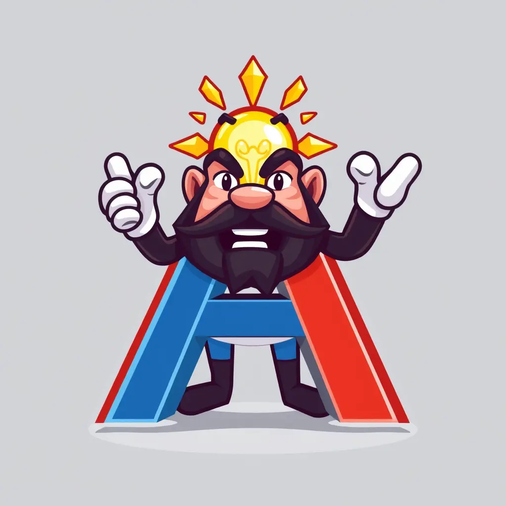 Generate a detailed mascot style - بيكاسو الخليج | Gulf Picasso