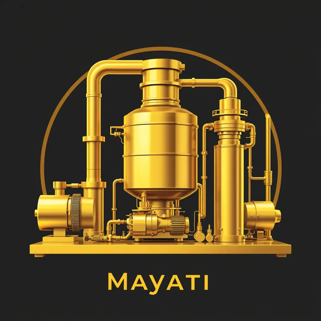 تصميم لشركة ماكينات كميائية للذهب - بيكاسو الخليج | Gulf Picasso