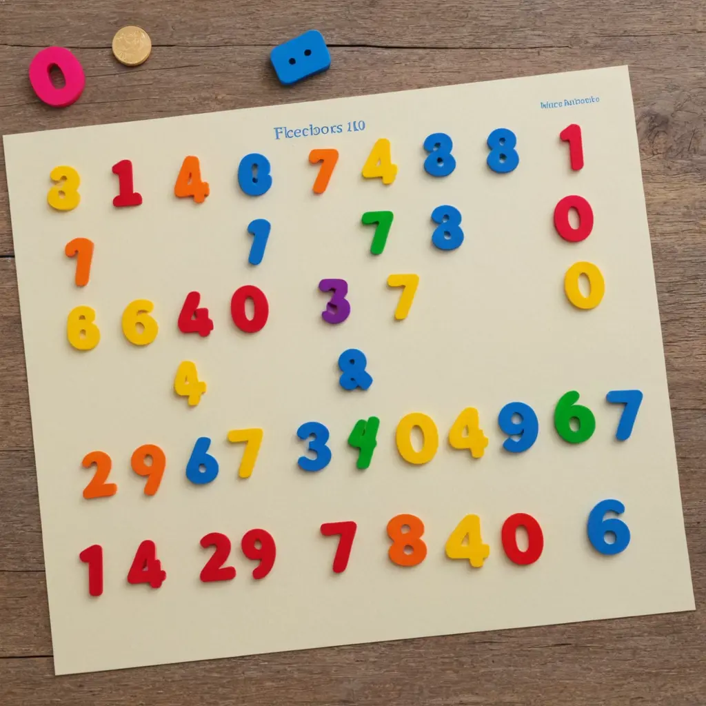 Numbers from 1 to 10 - Gulf Picasso | بيكاسو الخليج
