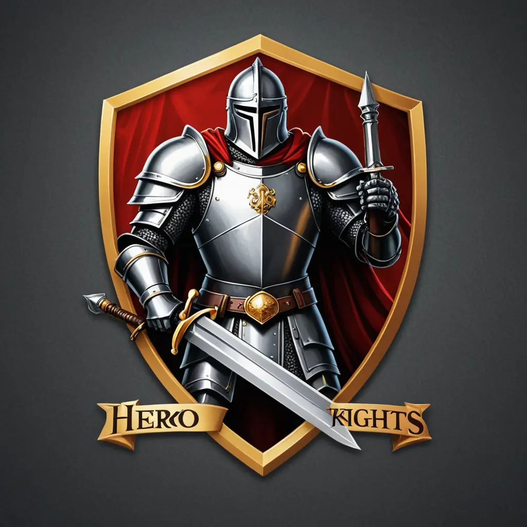 شعار Hero Knights فارس - بيكاسو الخليج | Gulf Picasso