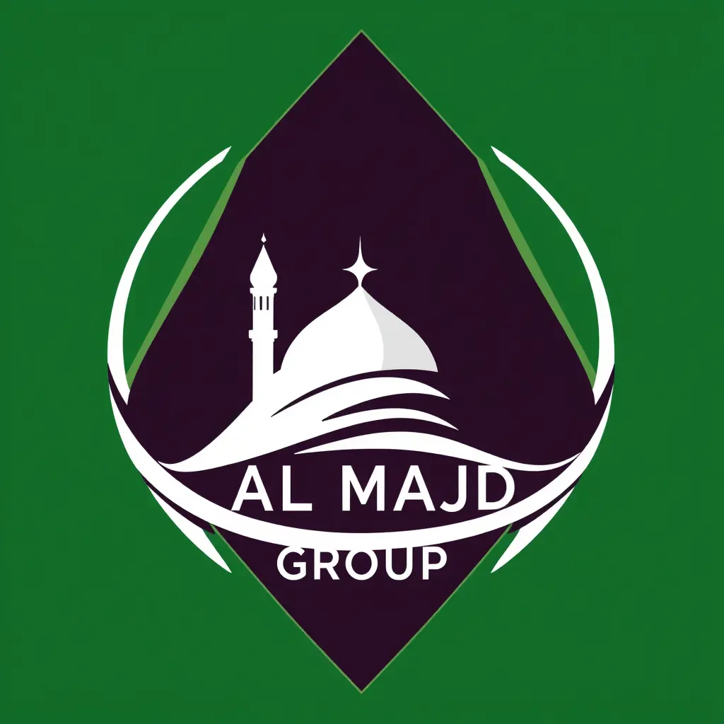 شعار لشركه اسمها Al Majd - بيكاسو الخليج | Gulf Picasso