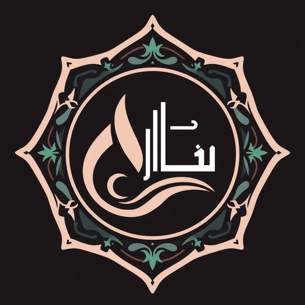 Generate a detailed emblem style - Gulf Picasso | بيكاسو الخليج