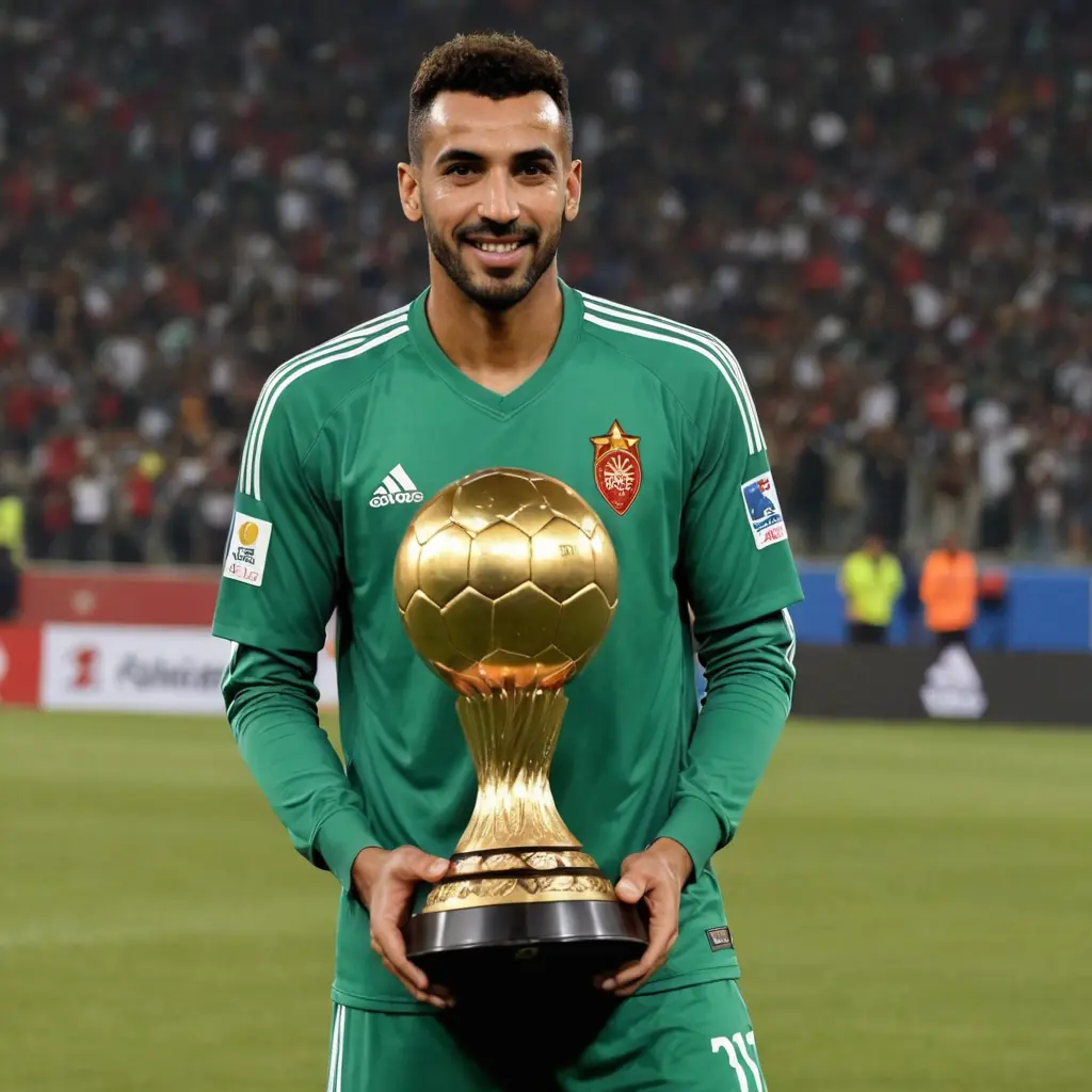 Former Moroccan football player Mohamed - Gulf Picasso | بيكاسو الخليج