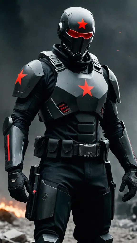 The image shows a masked - Gulf Picasso | بيكاسو الخليج