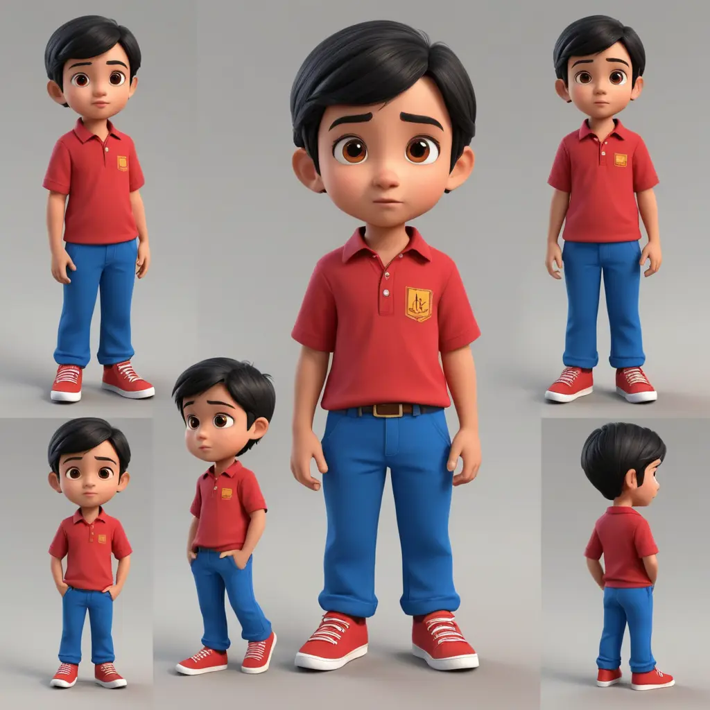 Sad Little muslim boy , - Gulf Picasso | بيكاسو الخليج