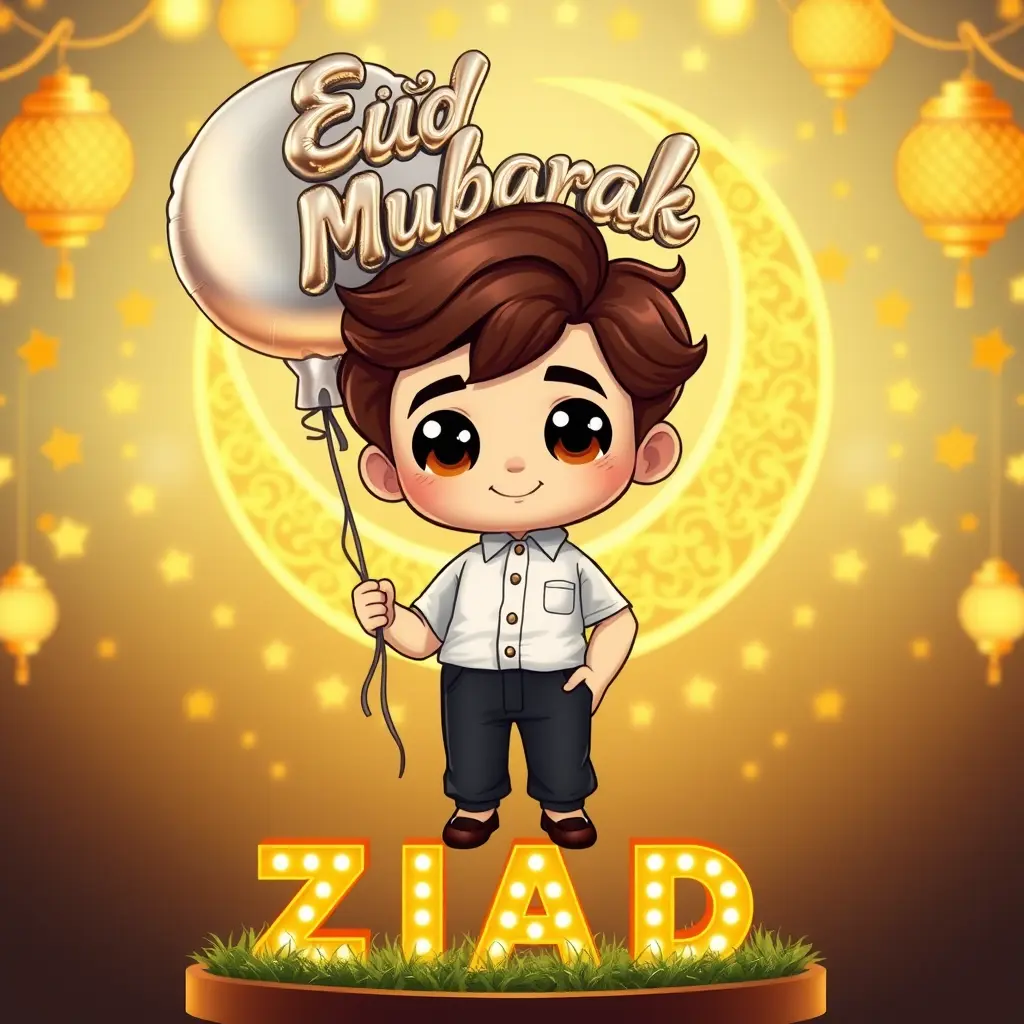 "A cute and handsome chibi-style - Gulf Picasso | بيكاسو الخليج