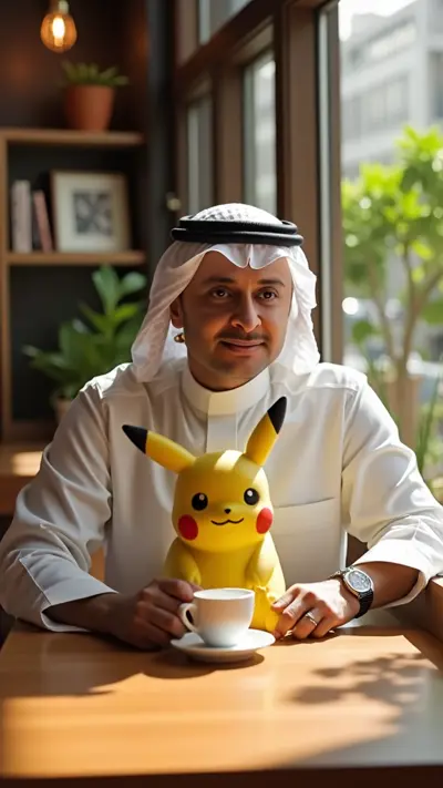 Generate image - Gulf Picasso | بيكاسو الخليج