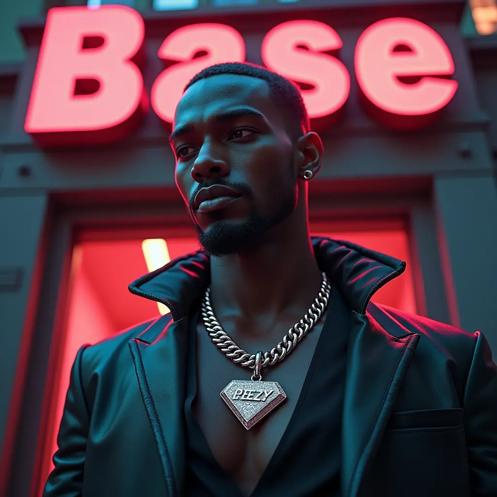 Pepe in front of a - Gulf Picasso | بيكاسو الخليج