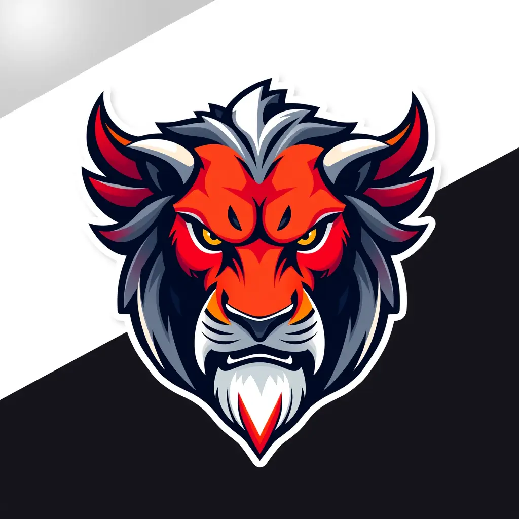 Generate a detailed mascot style - بيكاسو الخليج | Gulf Picasso