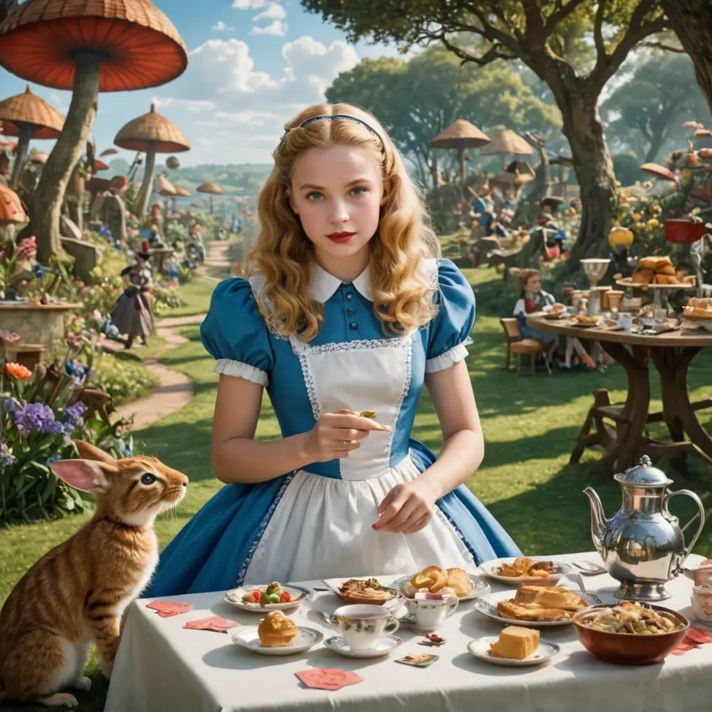 Alice in wonderland, in the - Gulf Picasso | بيكاسو الخليج