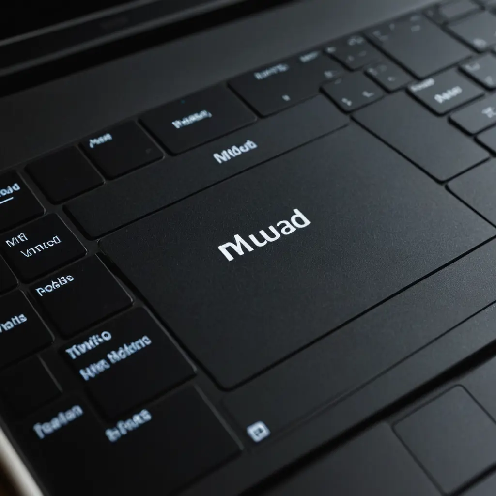 صورة لاب مكتوب عليها mudad - بيكاسو الخليج | Gulf Picasso