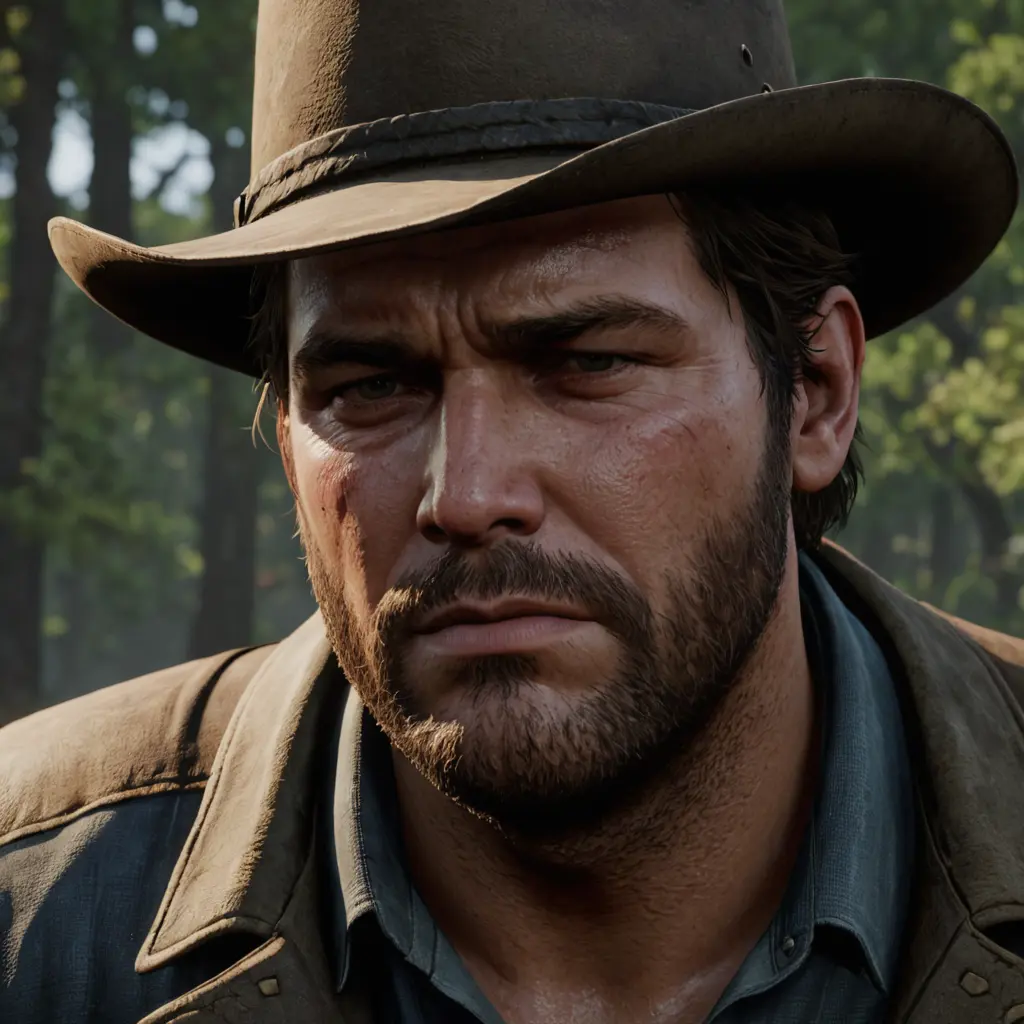 Arthur morgan tired face - Gulf Picasso | بيكاسو الخليج