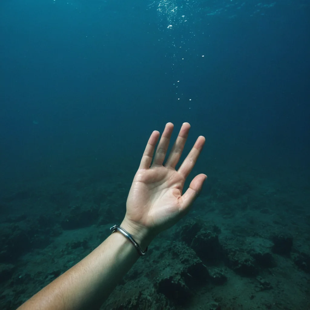 A sunken hand - Gulf Picasso | بيكاسو الخليج