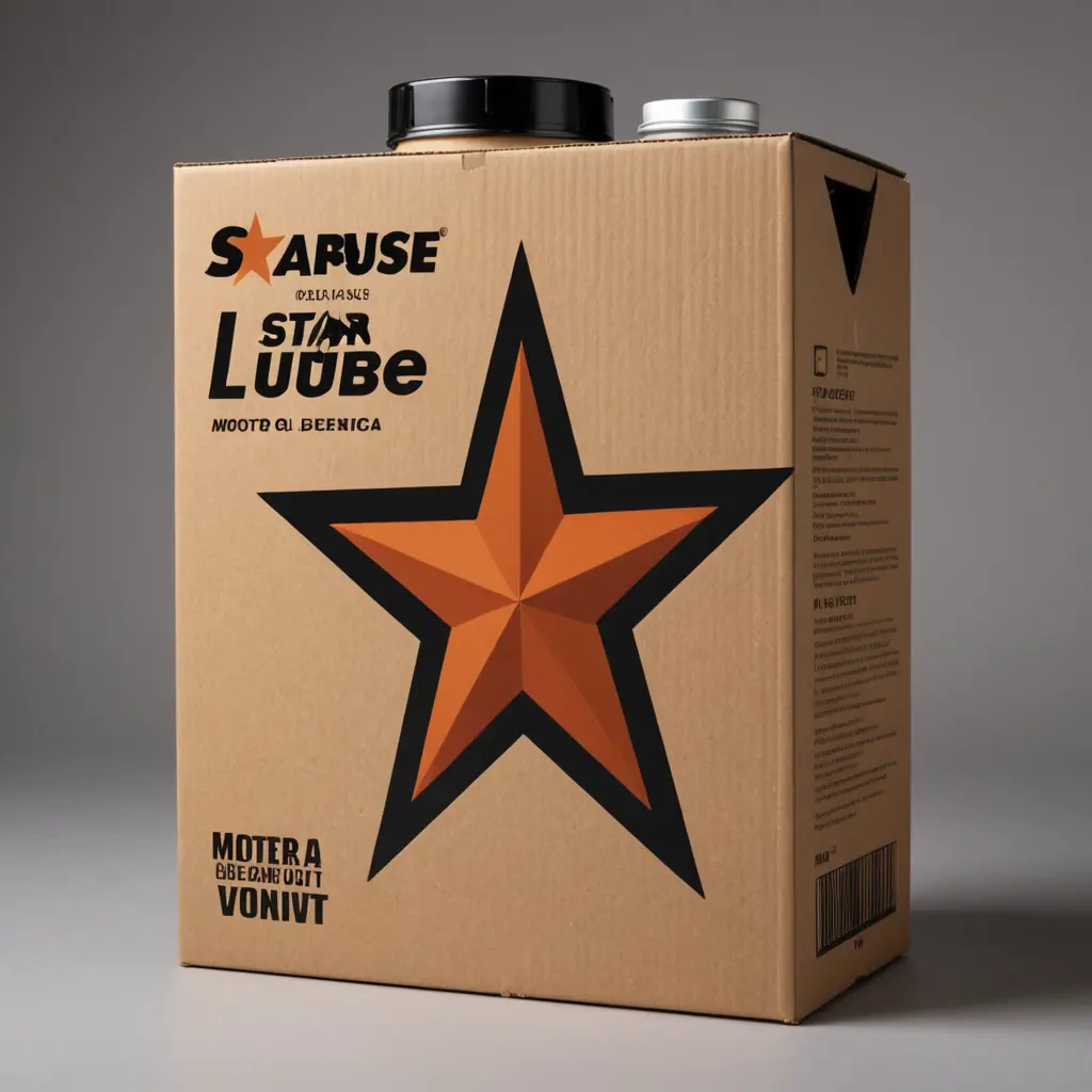 star lube تصميم كرتون منتج - بيكاسو الخليج | Gulf Picasso