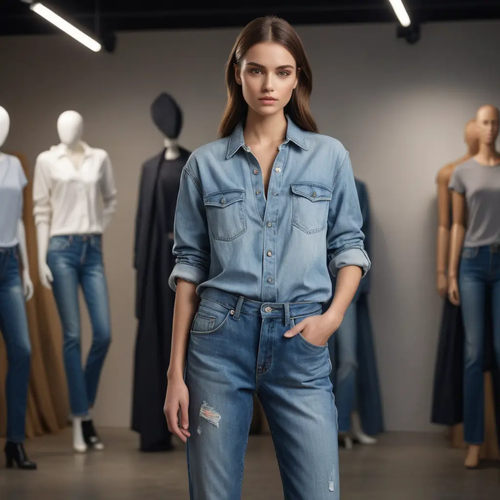 A hyper-realistic fashion shoot featuring - Gulf Picasso | بيكاسو الخليج